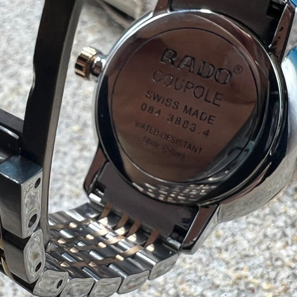 Rado Coupole Classic White Mop Dial Moon Phase R22883… - Gem